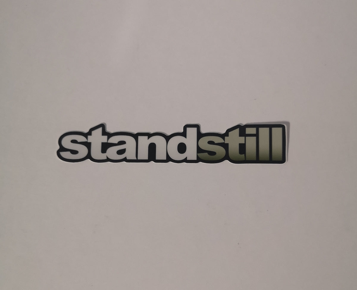 Stand Still Band Logo Sticker – Heavy Weight Music